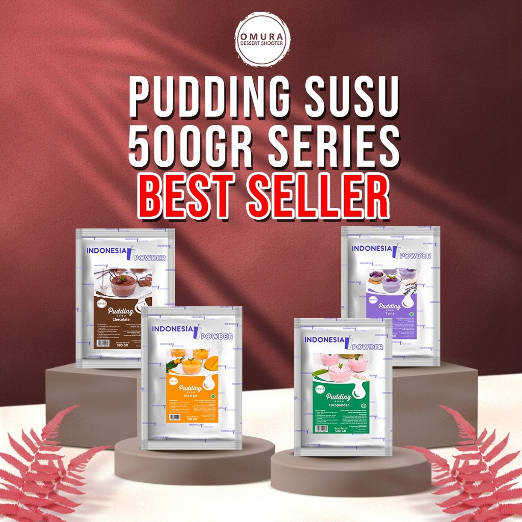 Jual [SERIES] Pudding Susu Mix Gula Aneka Rasa 500 Gr Puding Sutra ...