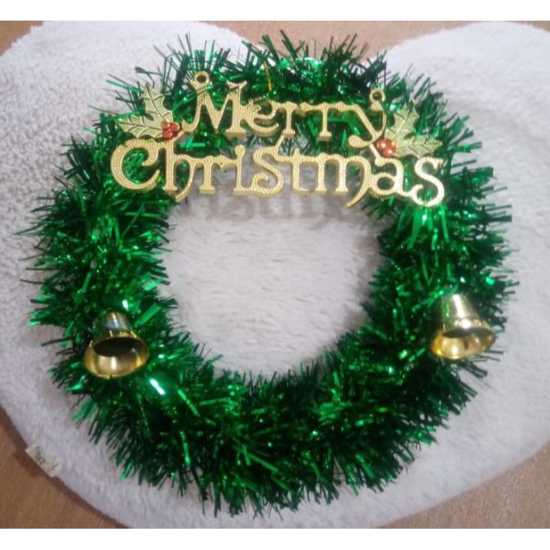 Jual Krans Natal / Hiasan Pintu Dekorasi Natal /Lingkaran Natal ...