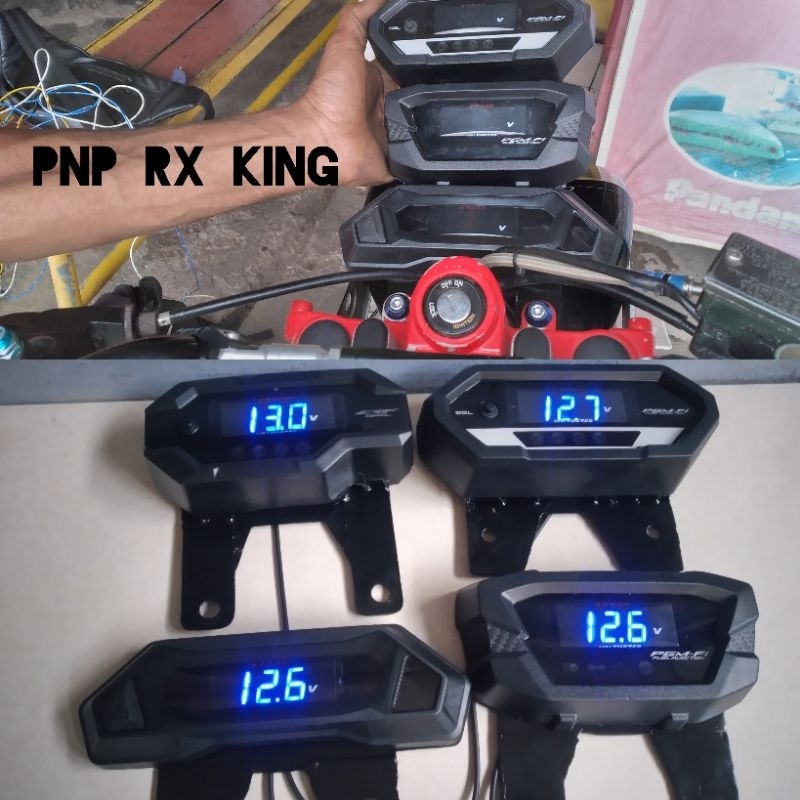 Jual TERMURAH Speedometer KTM VERZA CRF BEAT ala digital voltmeter set ...