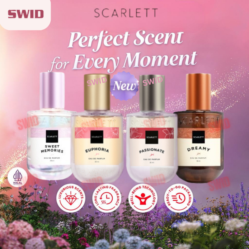 Jual Parfum Scarlett Whitening Euphoria | Passionate 30ml Eau De ...