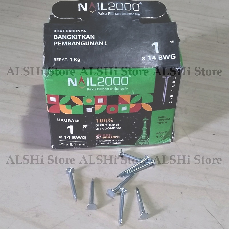 Jual Paku Calsiboard/GRC/Plafon Kalsibor 1"x 14 Bwg/25 mm Gipsum/Gypsum ...