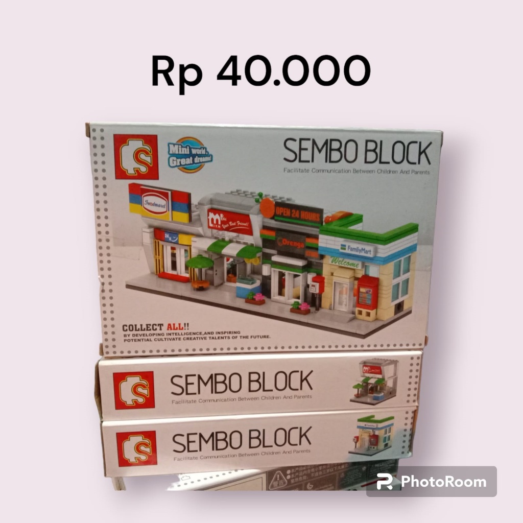 Jual lego sembo block dos/mainan anak/mainan puzzle | Shopee Indonesia