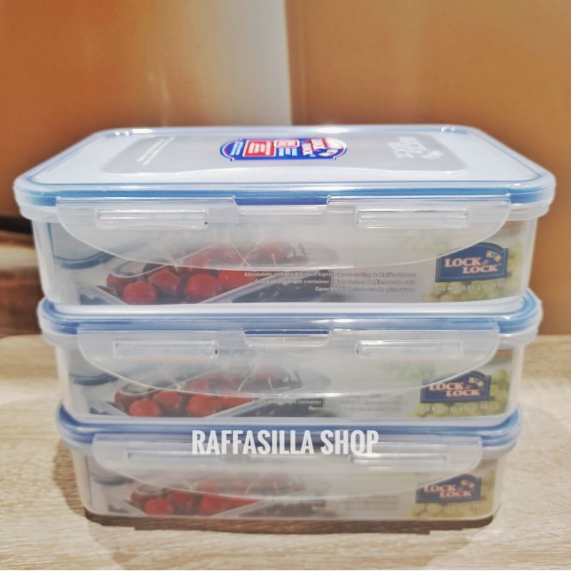 Jual LocknLock Kotak Makan 800ml Lock&Lock Rectangular Food Container | Shopee Indonesia
