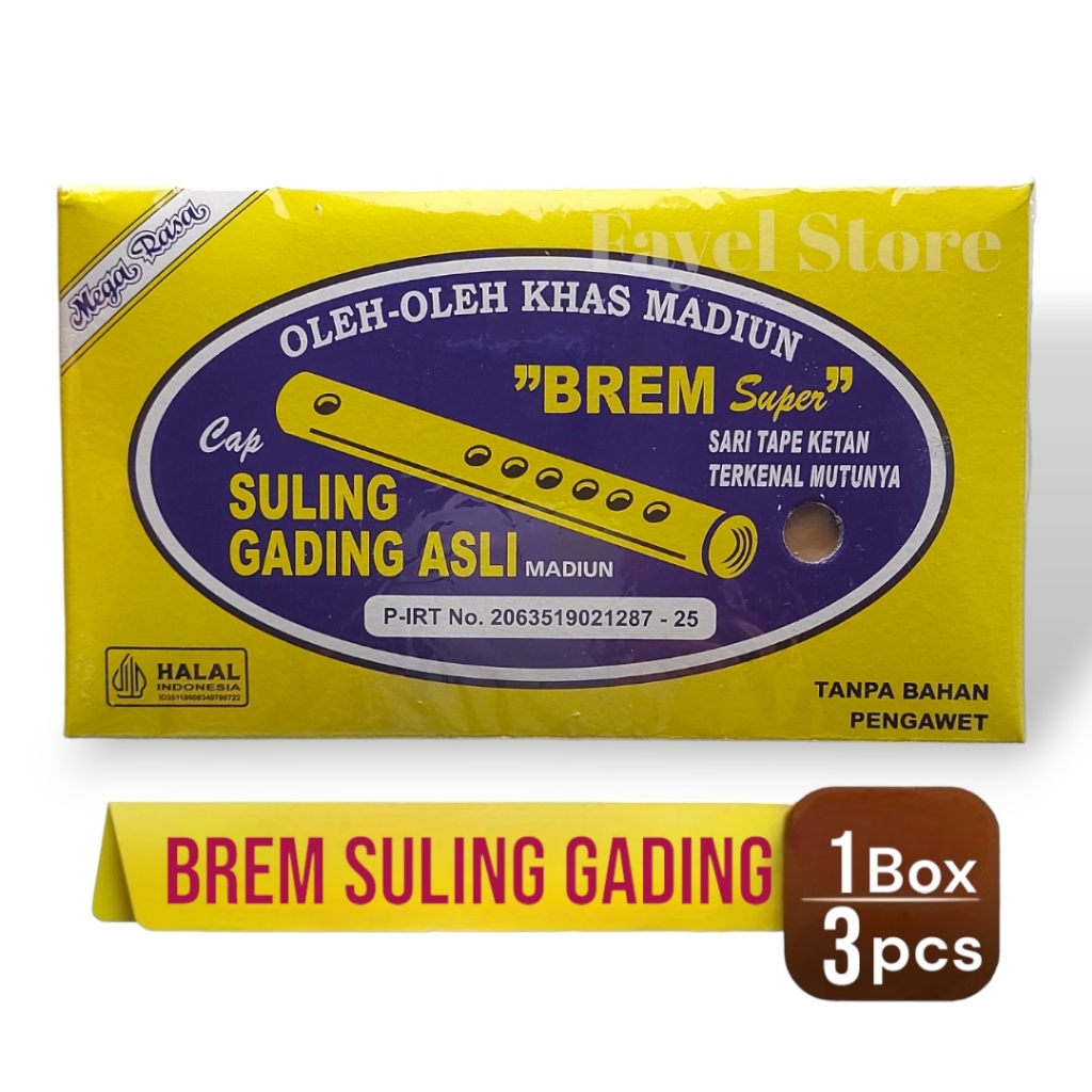 Jual BREM MADIUN Brem Suling Gading Asli brem Oleh Oleh madiun brem ...