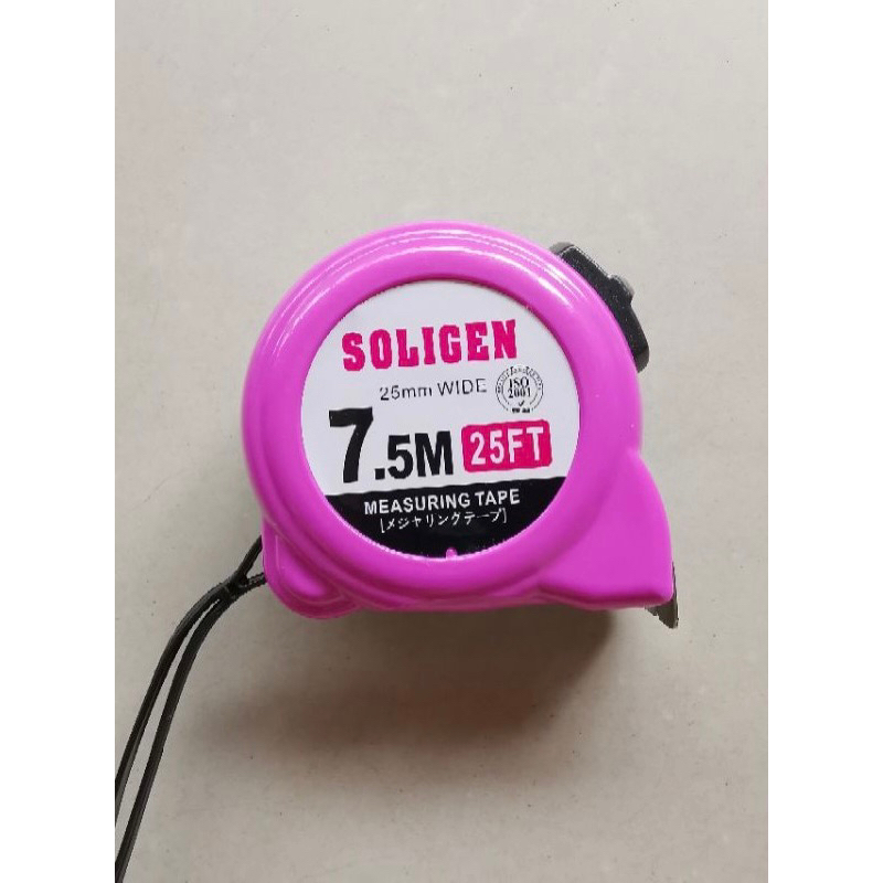 Jual Meteran Bangunan Roll Soligen 7.5M | Alat Ukur Rol Measuring Tape ...