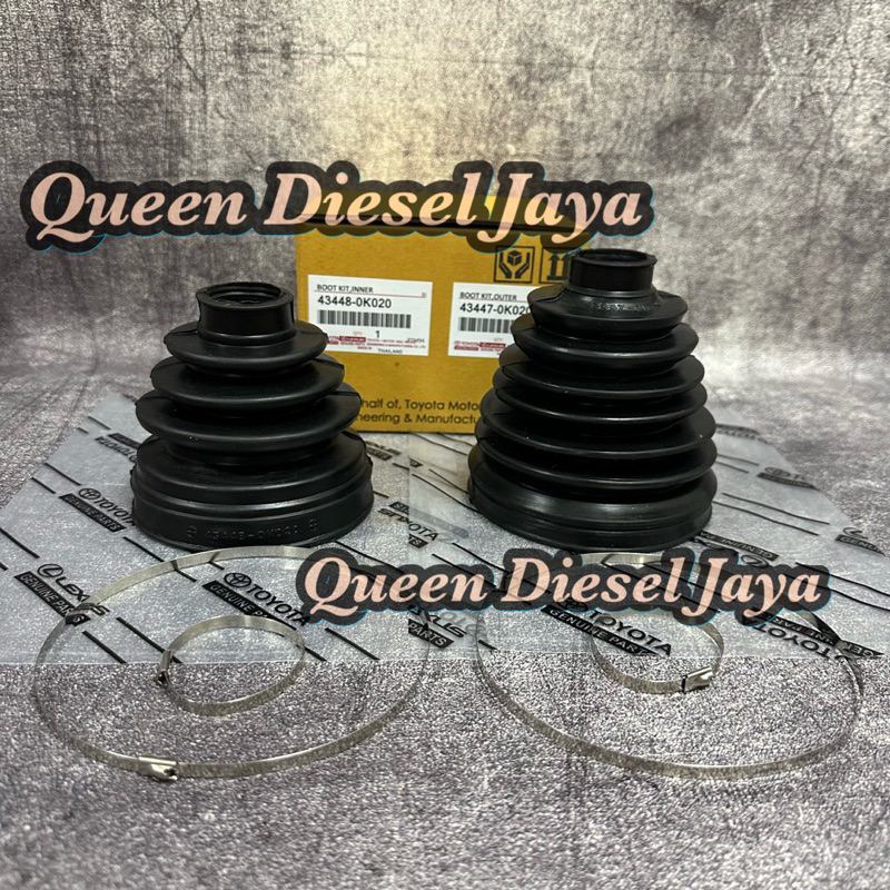Jual Boot Drive Shaft Boot As Roda Hilux 2.5cc/3.0cc Fortuner 1 Set ...