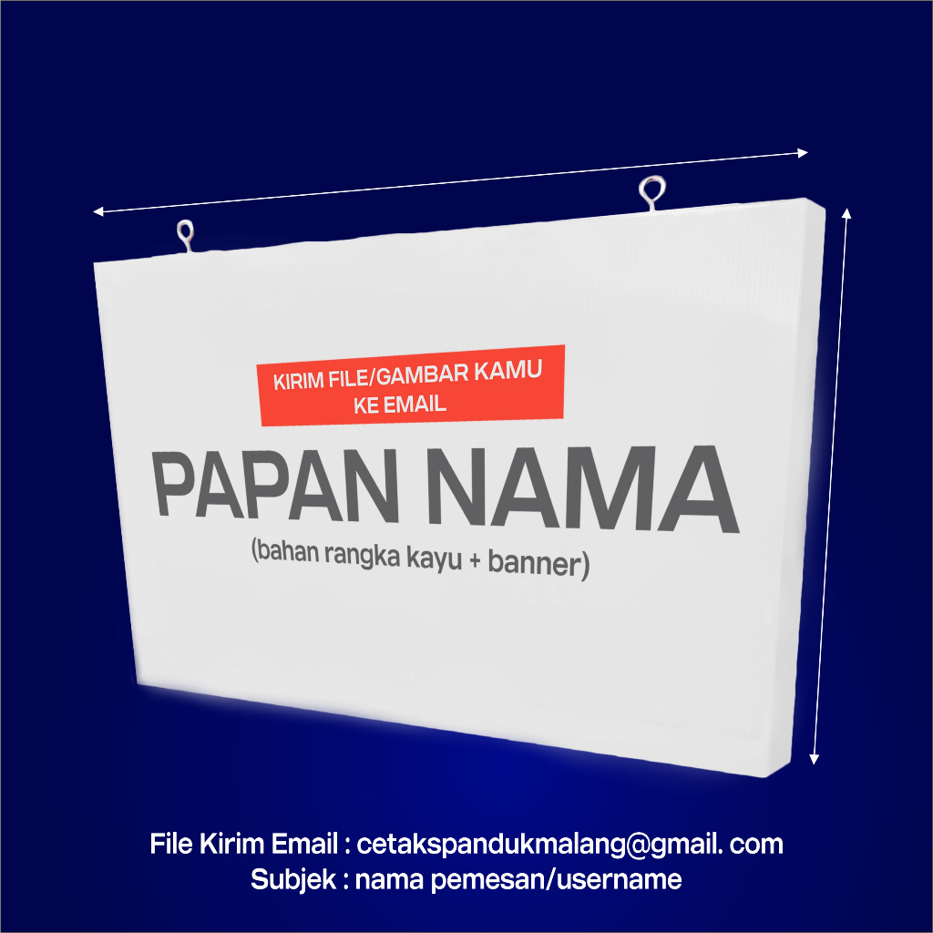 Jual Papan Nama Banner | Shopee Indonesia