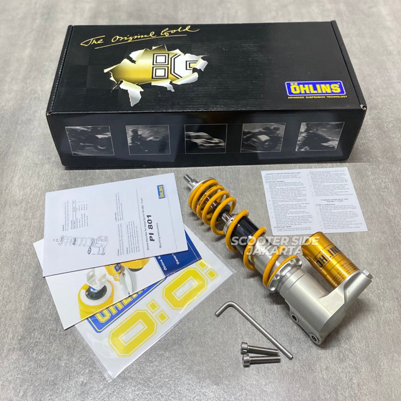 Jual Shock Tabung Ohlins PI 801 Front Vespa Sprint IGET Primavera GTS S ...