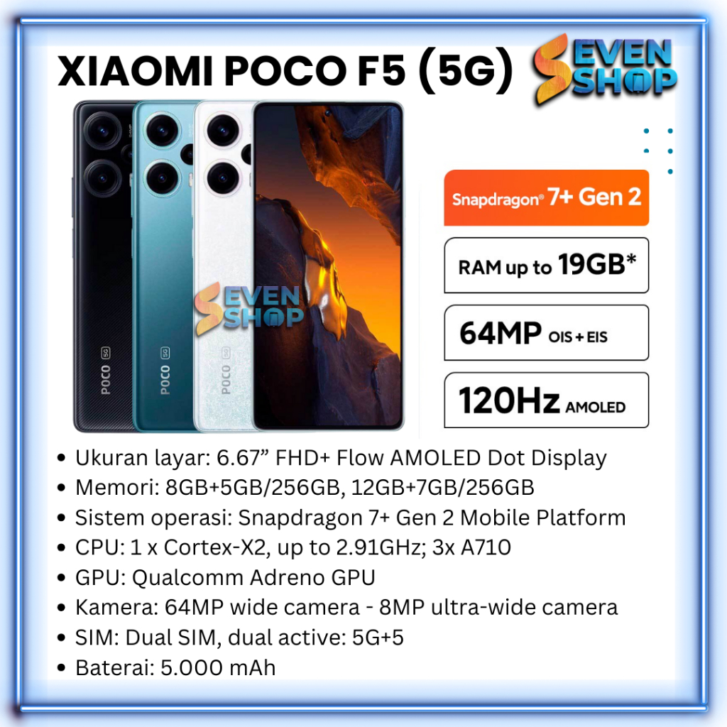 Jual Xiaomi Poco F5 5G | Shopee Indonesia