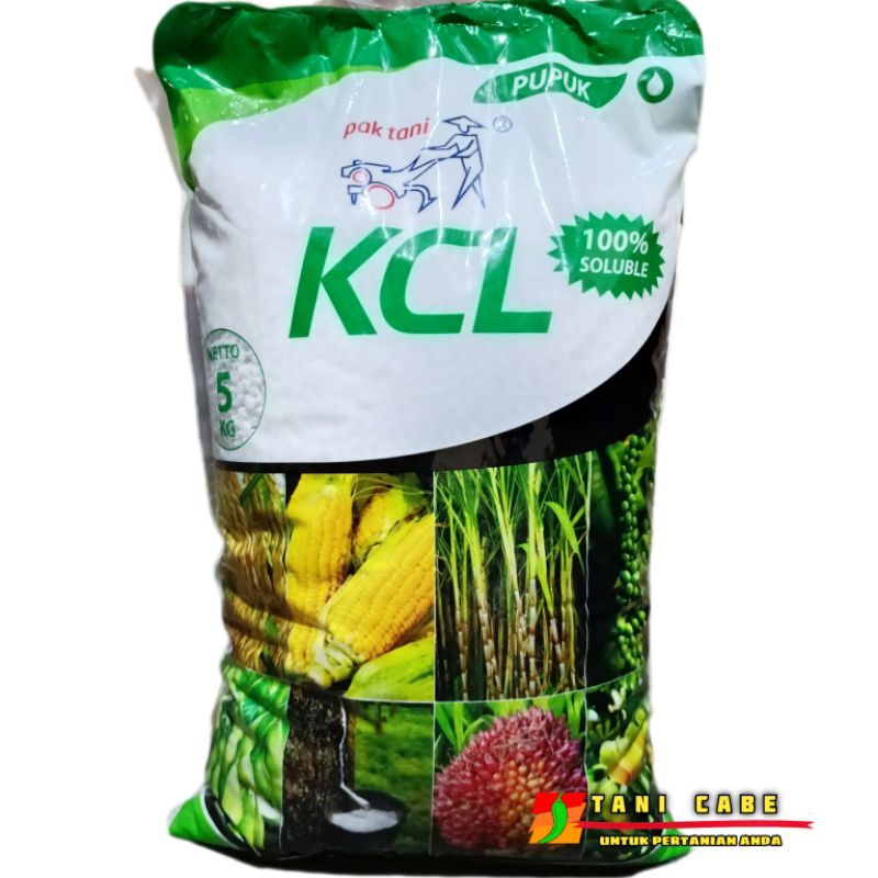Jual PUPUK KCL PAK TANI WARNA PUTIH KEMASAN 5 KG | Shopee Indonesia