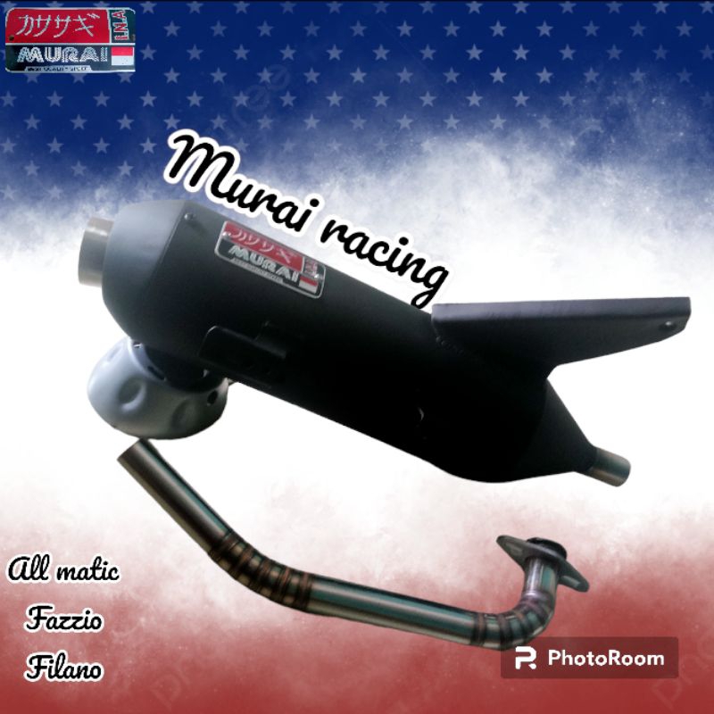 Jual knalpot racing Mio soul Fino X-Ride 115 dan 125 murai racing ...
