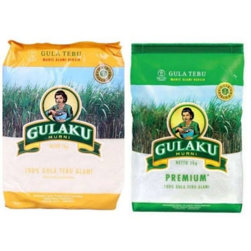 Jual GULA PASIR MEREK GULAKU BERAT 1000GRAM | Shopee Indonesia