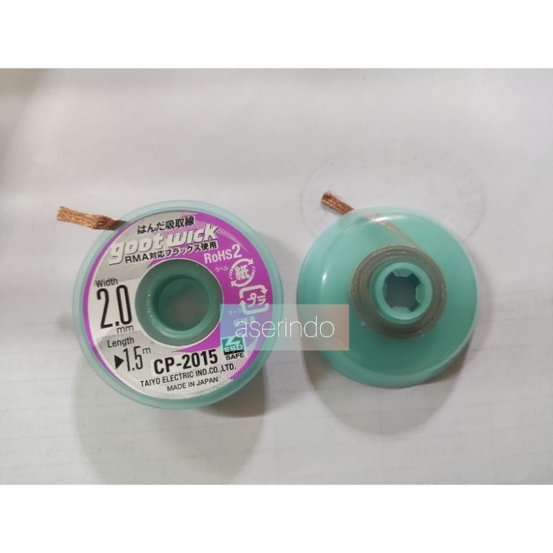 Jual SOLDER WICK/GOOT WICK ORIGINAL 2.0/PENYERAP TIMAH | Shopee Indonesia