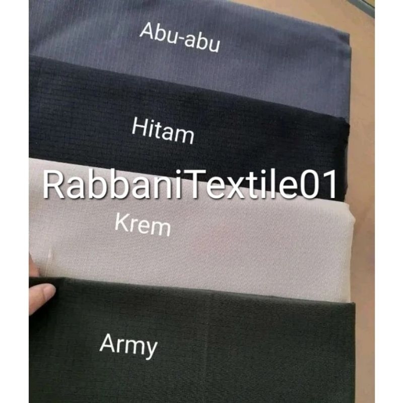 Jual Bahan kain Ripstop TR serat kotak-kotak Catat yg perlu warna kk ...