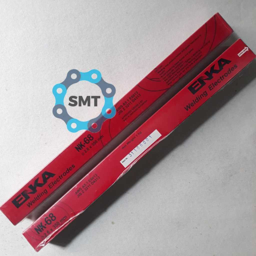 Jual Kawat Las Nikko Steel Enka NK68 NK 68 NK-68 2.6 mili 2,6mm (1pak isi 1kg) | Shopee Indonesia
