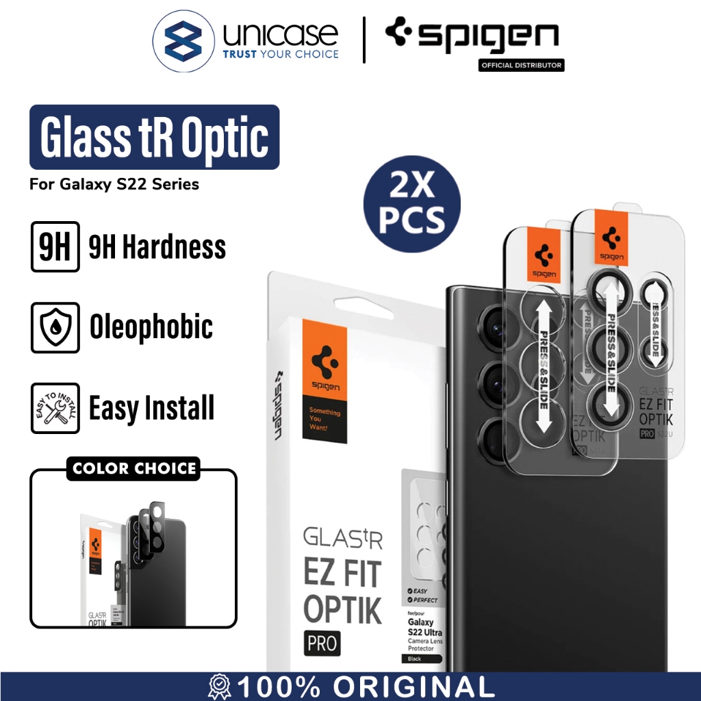 Jual Camera Lens Samsung Galaxy S22 Ultra Plus Spigen Glass tR Optic ...