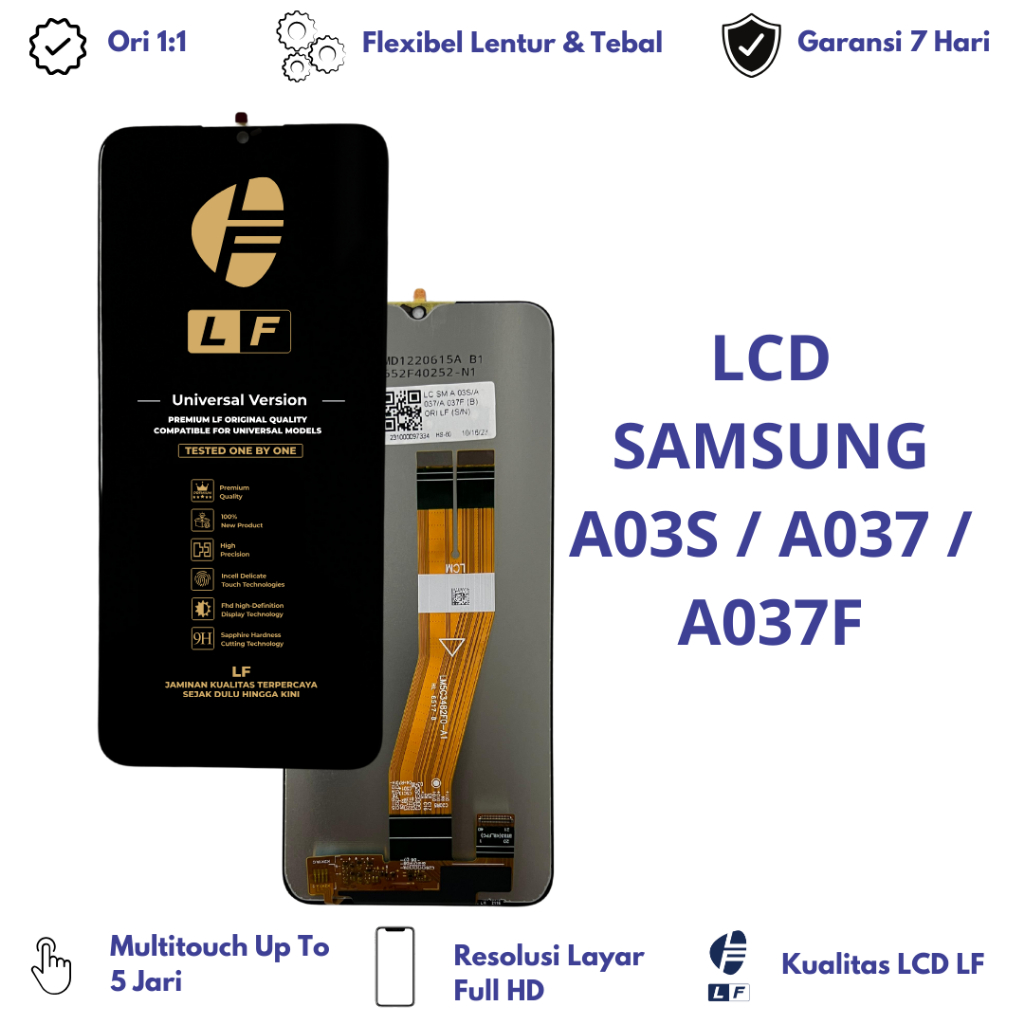 Jual Lcd Samsung A03S / A037 / A037F Fullset Touchscreen | Shopee Indonesia