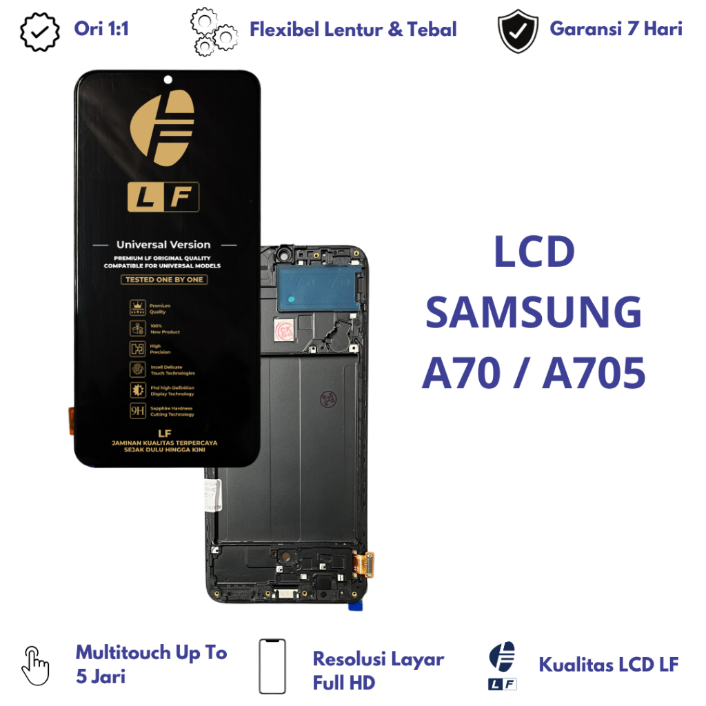Jual LCD Samsung A70 / A705 Fullset Touchscreen | Shopee Indonesia
