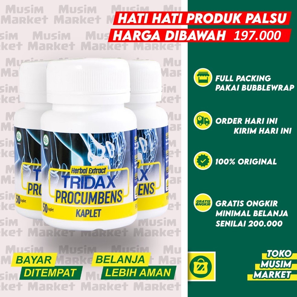 Jual TRIDAX PROCUMBENS KAPLET | Obat Nyeri Sendi dan Asam Urat | Shopee ...