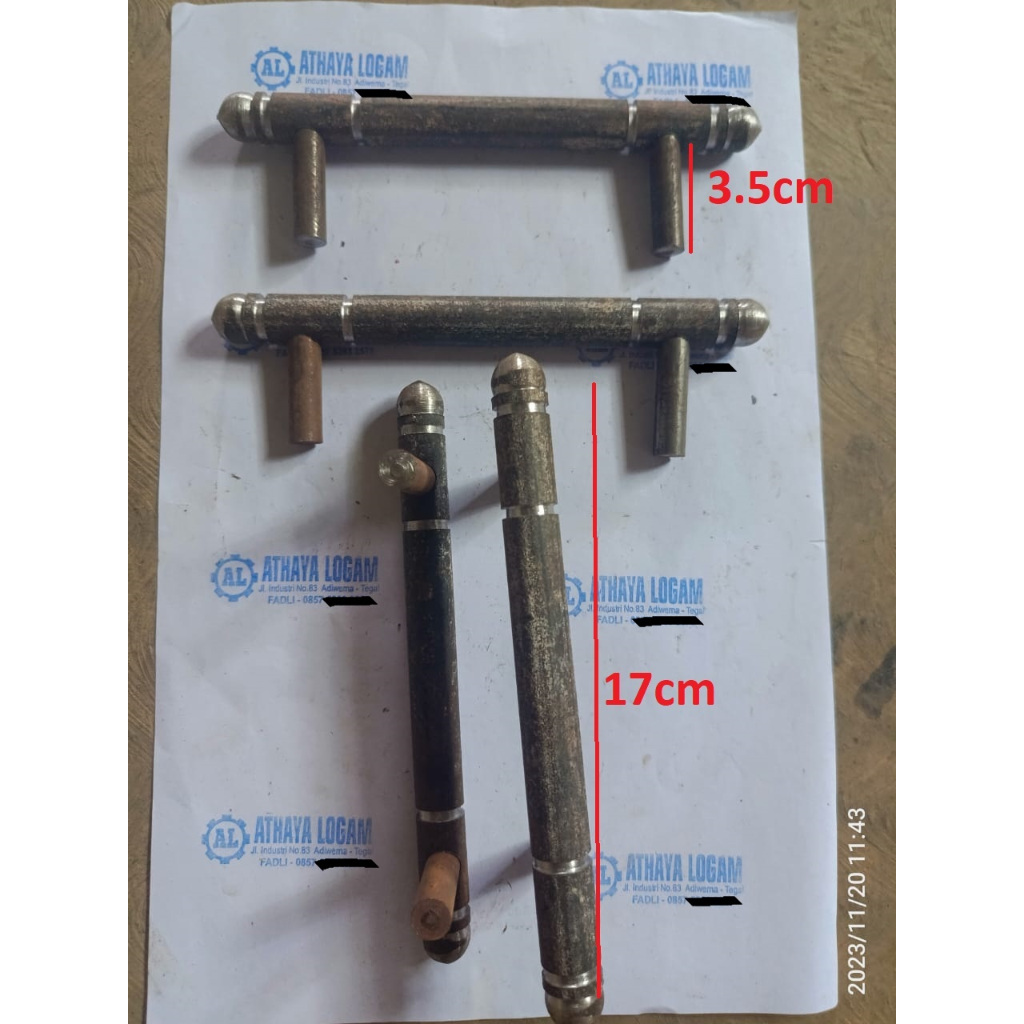 Jual handel handle bubut pintu pagar besi | Shopee Indonesia