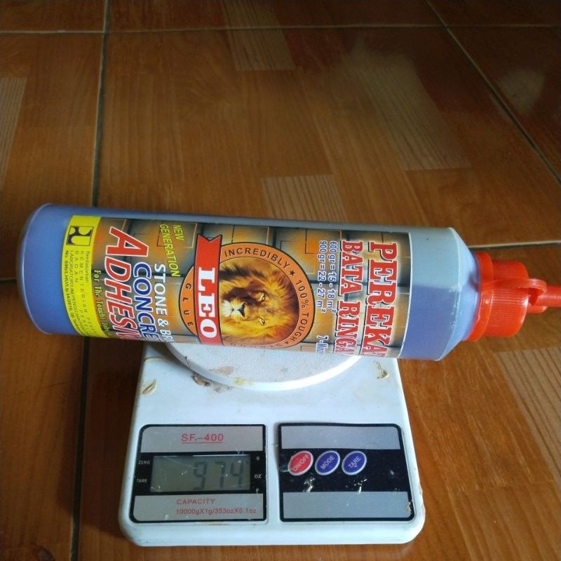 Jual lem hebel atau lem bata ringan leo 950 gram | Shopee Indonesia