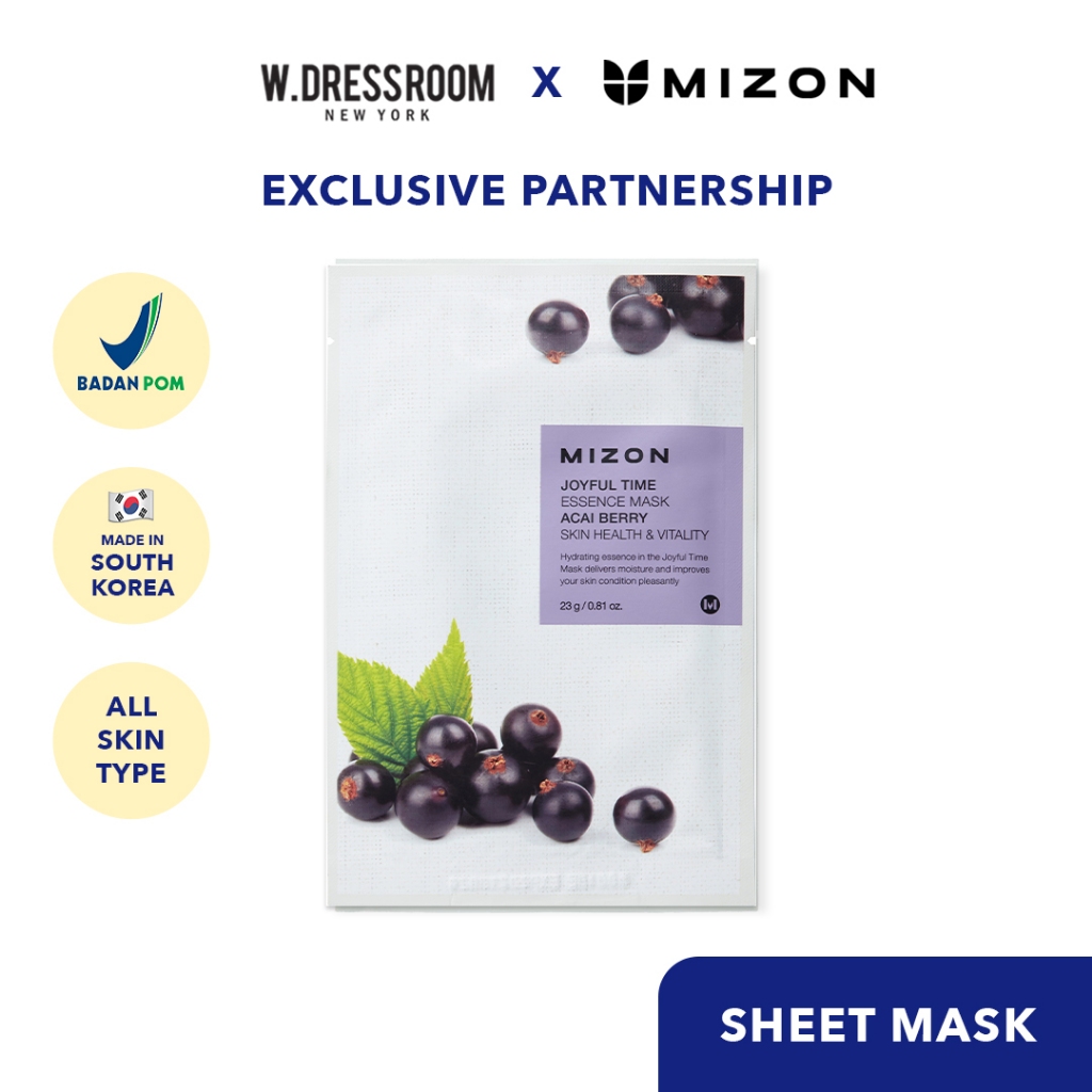 Jual MIZON Sheet Mask Korea - Acai Berry | Skin Health & Vitality ...