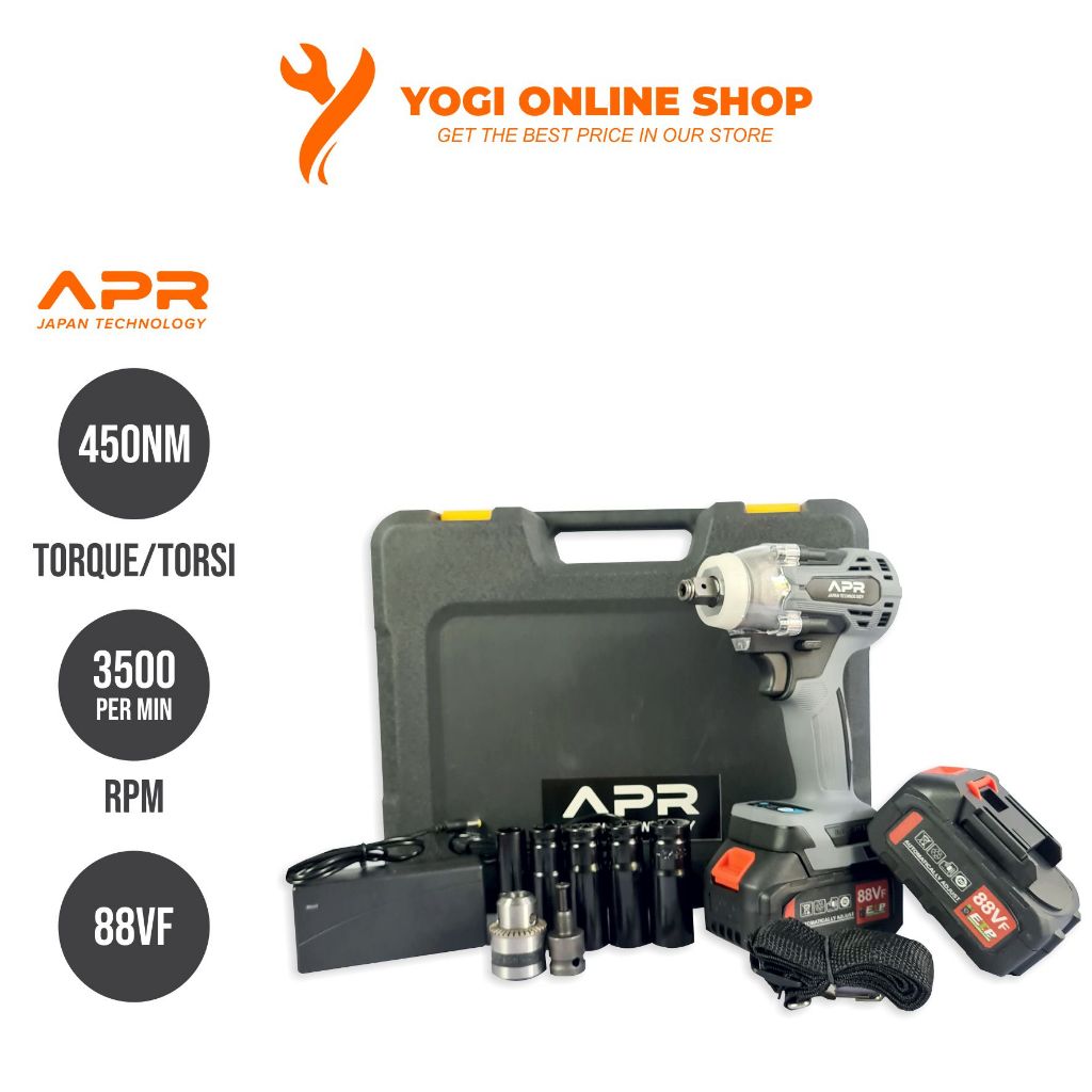 Jual Impact wrench APR JAPAN 450NM NEW EDITION Standart Facelift ...