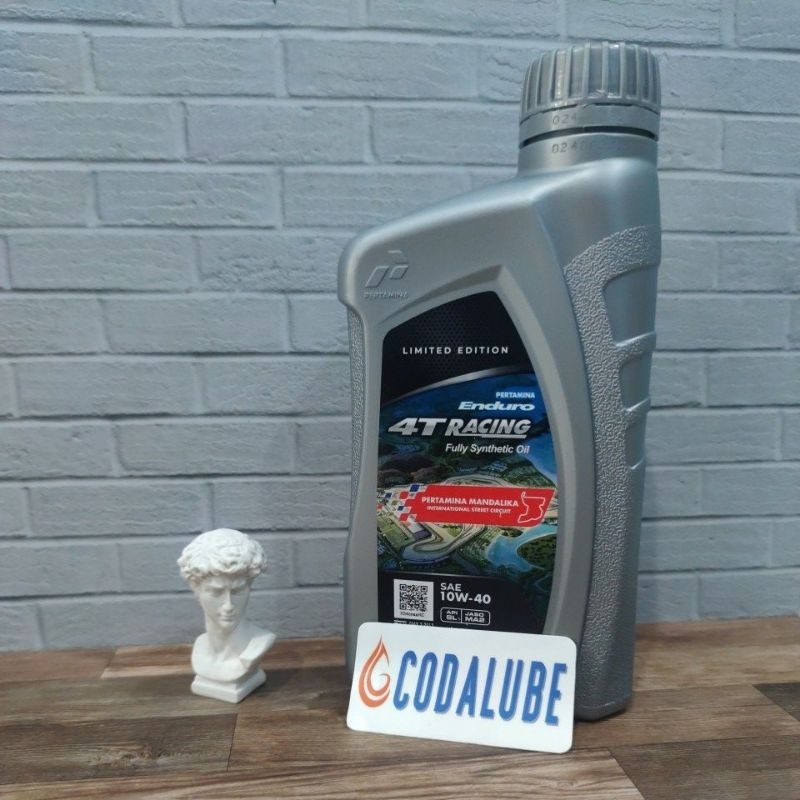 Jual ENDURO RACING 10W-40 SL JASO MA2 FULL SYNT 1L | Shopee Indonesia