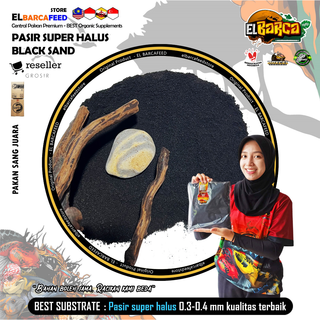 Jual PASIR MALANG HITAM BLACK SAND PREMIUM SUPER HALUS 0.5mm pasir ...