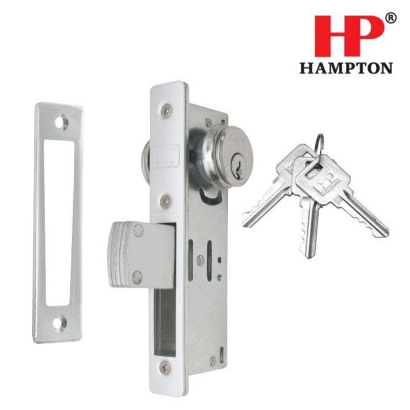 Jual Kunci Pintu Swing Aluminium HAMPTON HPT 5128 Short/Long Aluminium ...