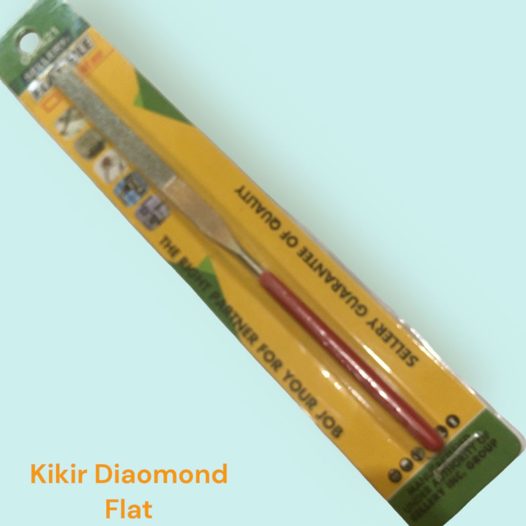 Jual Kikir Diamond merek Sellery Flat ukuran 3x140mm | Shopee Indonesia