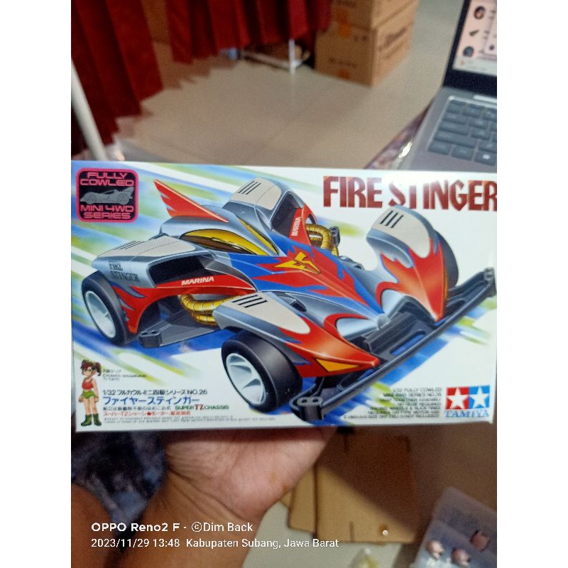 Jual Tamiya Varian Fire Stinger ( Super Tz Chassis ) original Tamiya ...