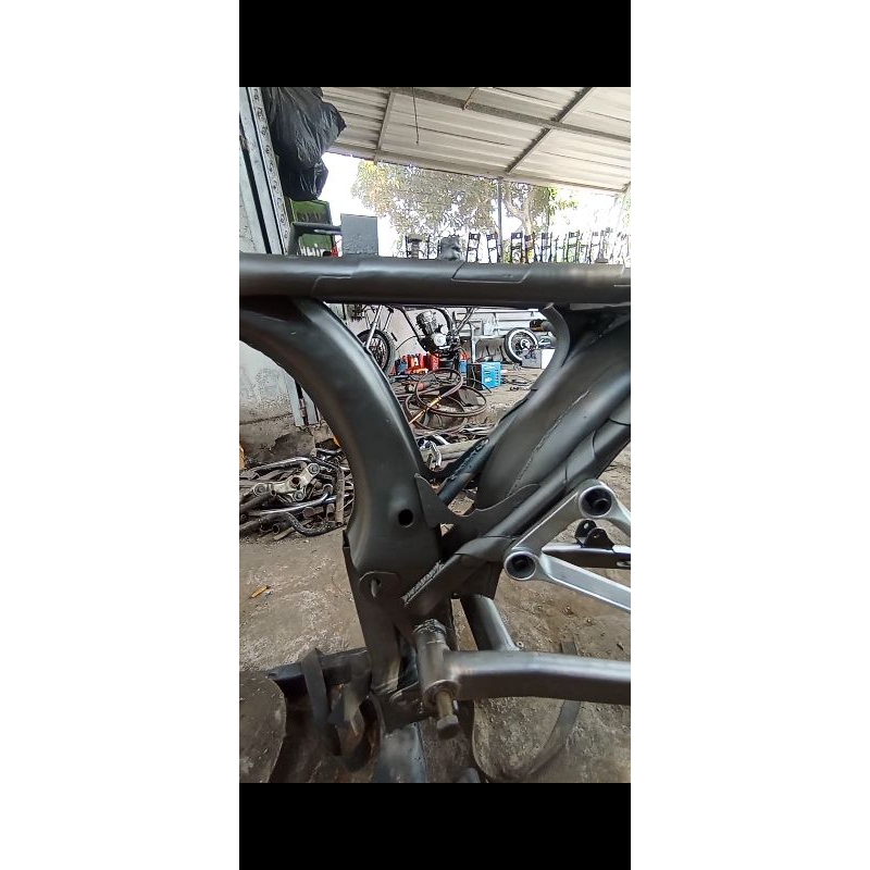 Jual rangka cb 100 pnp begel panjang full manisan finishing clear doff ...
