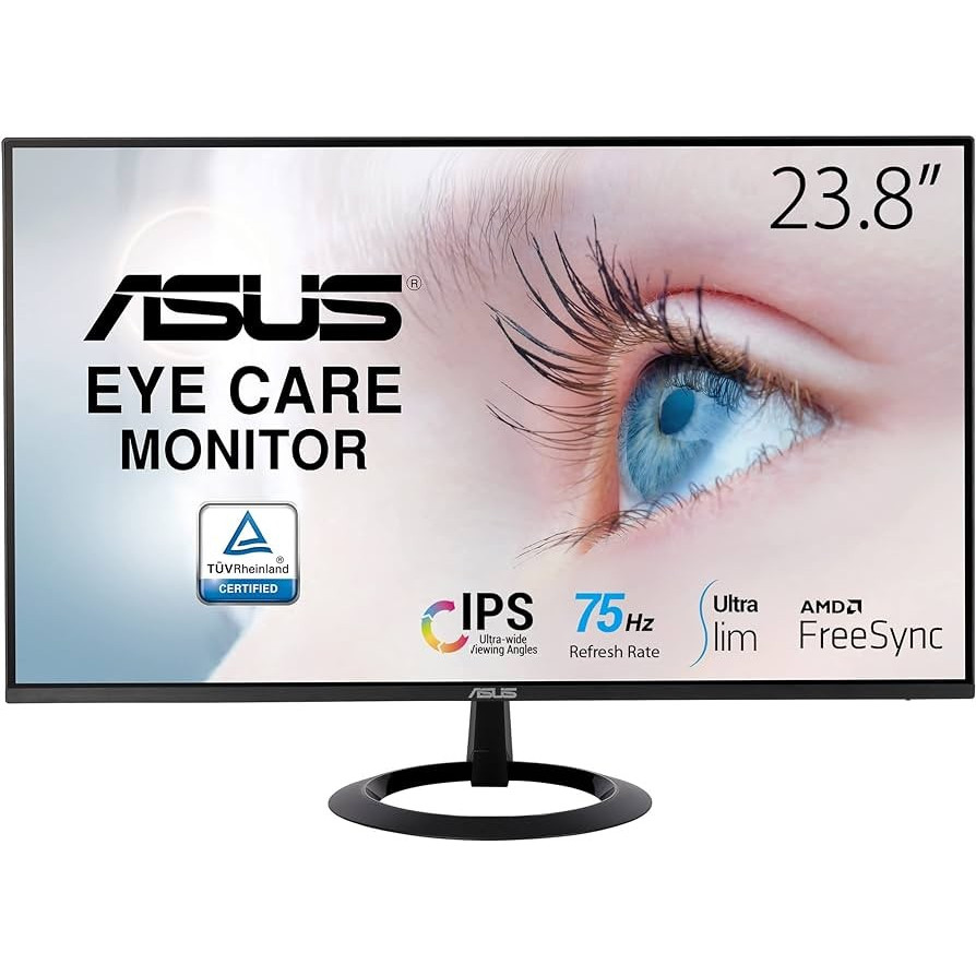 Jual Asus VZ24EHF Eye Care Gaming Monitor 24" IPS Full HD 100Hz VZ 24 ...