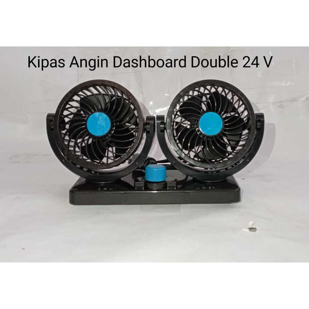 Jual Kipas Angin Mobil Double Headhed 12Volt / Kipas Mobil Kipas Angin Mobil 360 Degress Double ...