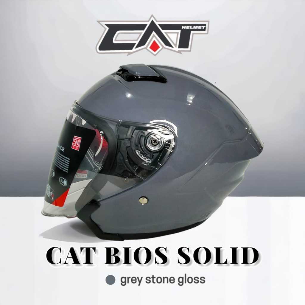Jual HELM CAT BIOS SOLID MURAH | Shopee Indonesia