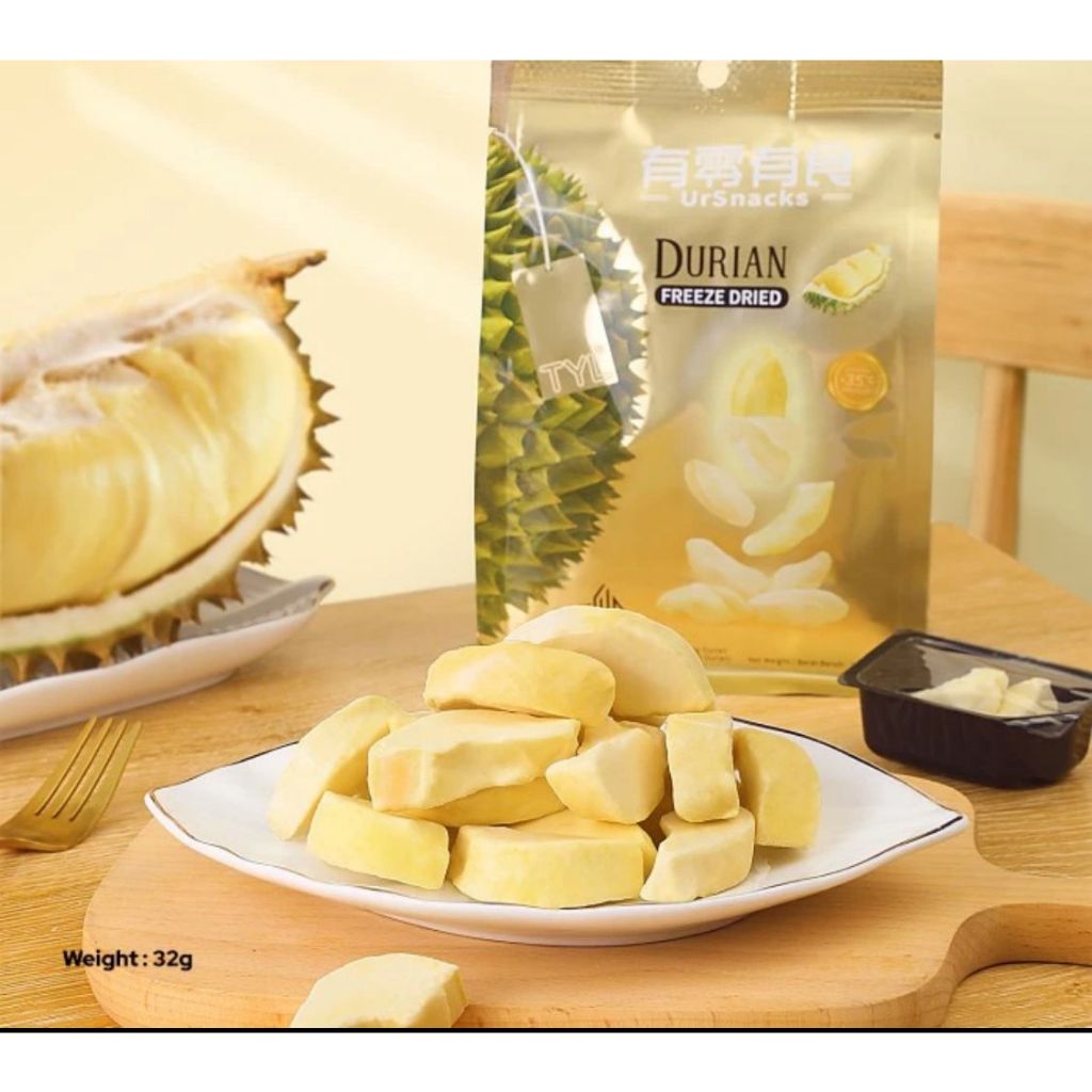 Jual FREEZE DRIED DURIAN THAILAND / KERIPIK BUAH DURIAN SEHAT HALAL ...