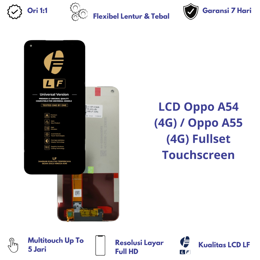 Jual Lcd Oppo A54 (4G) / Oppo A55 (4G) Fullset Touchscreen | Shopee Indonesia