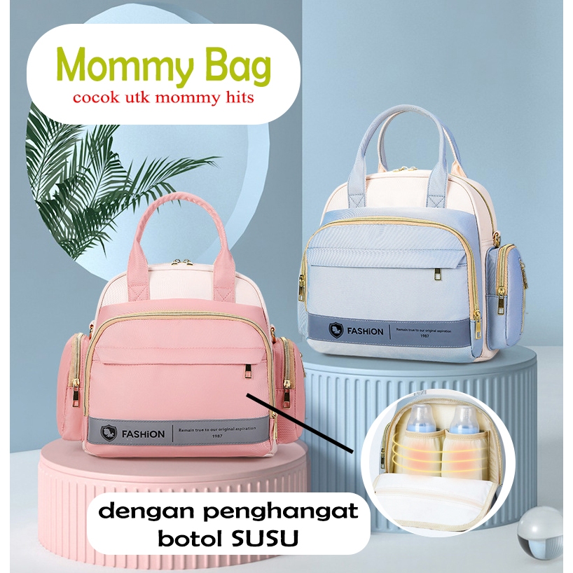 Jual Tas ASI cooler bag / Mommy Bag / Tas Penghangat botol Susu / Tas ...