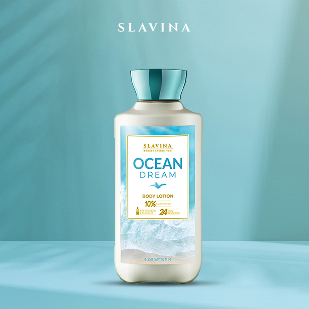 Jual SLAVINA BODY LOTION SERIES 350ML | Ocean Dream | Endless Blossom ...