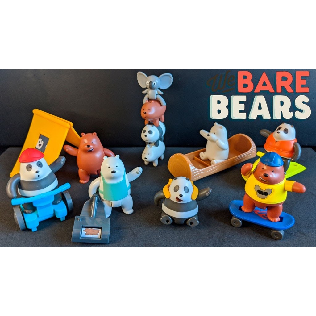 Jual MCDONALS MCD HAPPY MEAL TOYS - WE BARE BEAR | Shopee Indonesia