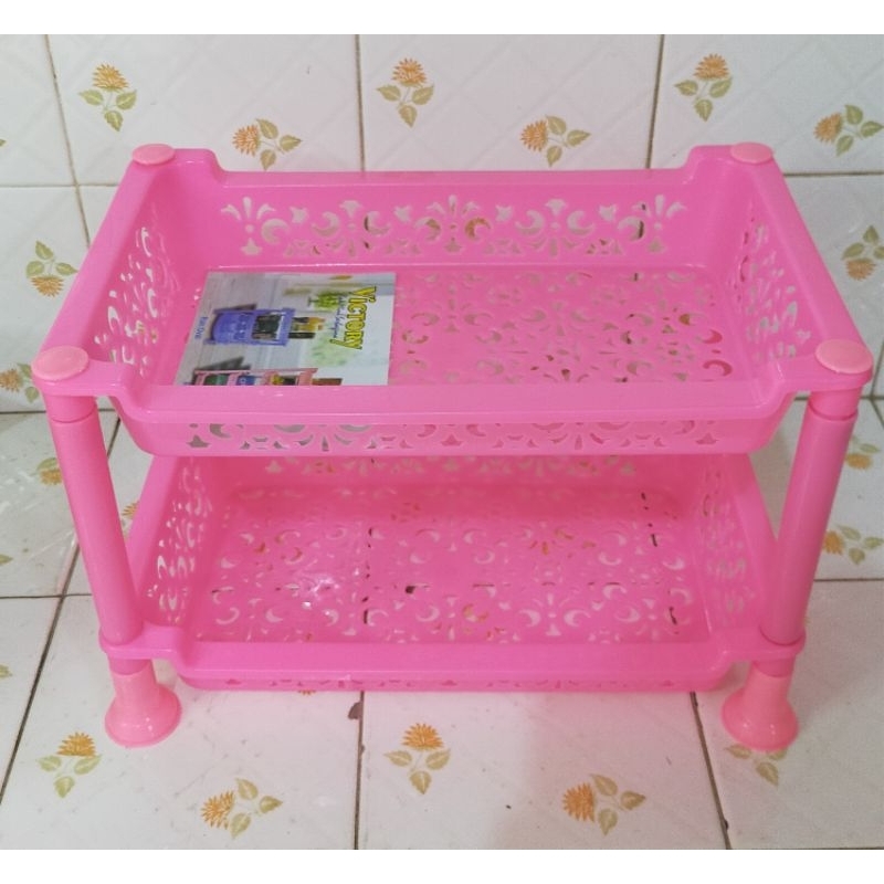 Jual Rak Mini Plastik SS 2 Serbaguna Victory Serbaguna Rak Segi Mini ...