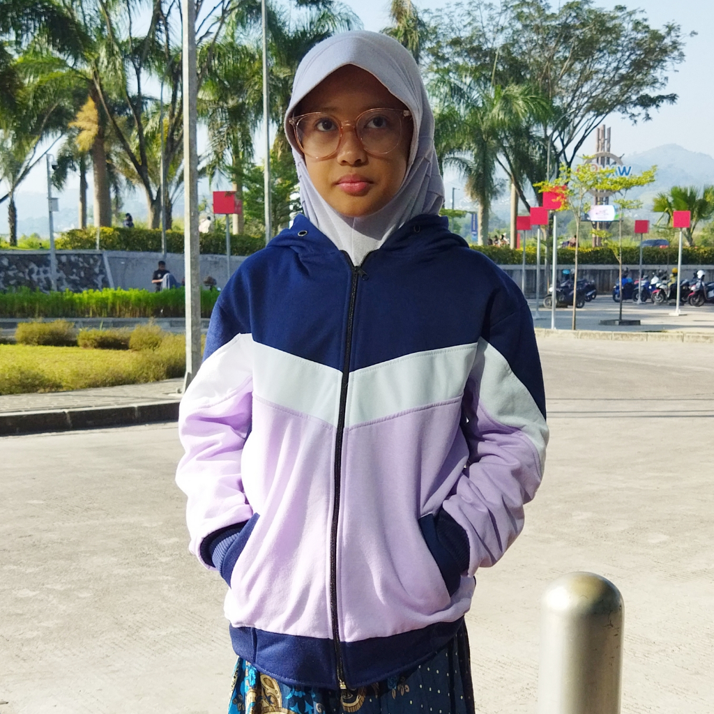 Jual jaket anak tanggung perempuan laki jeket kombinasi 3 warna terbaru ...