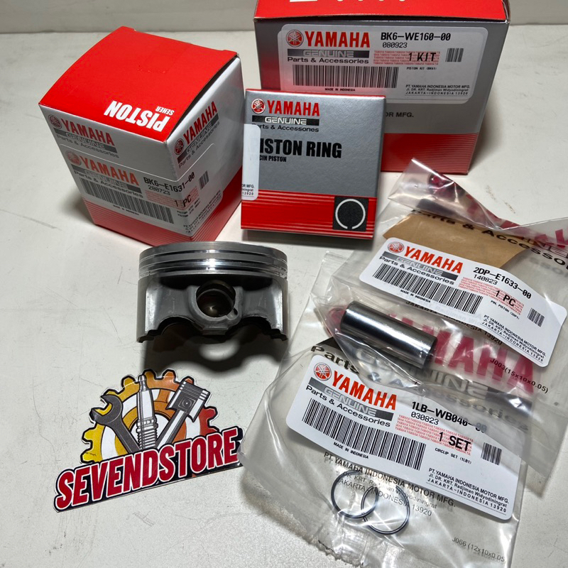 Jual Piston kit BK6 Seher ring Set Yamaha R15 VVA V3 YZF 155 Vixion R ...