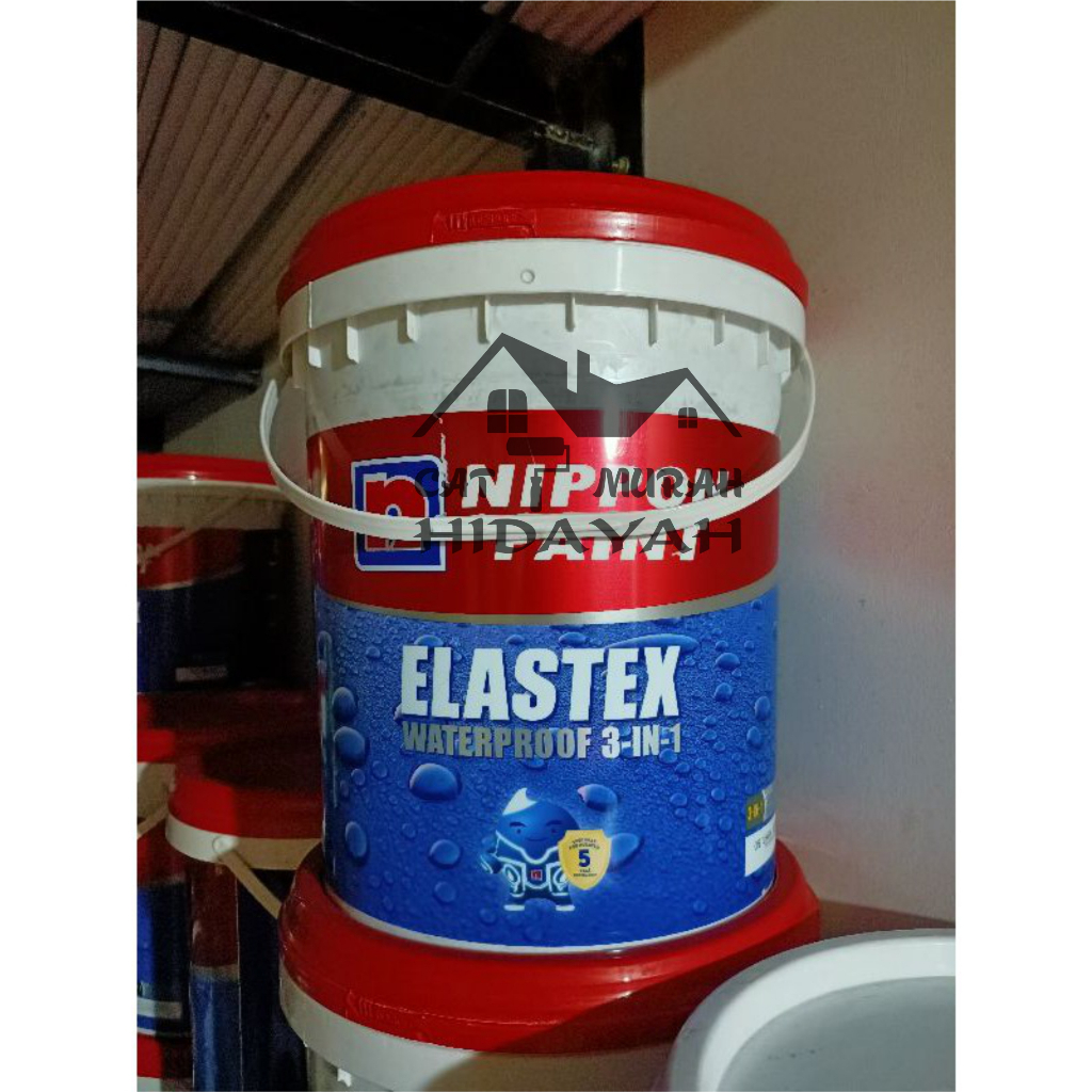 Jual NIPPON Elastex Anti BOCOR Waterproofing 1 PAIL 20KG | Shopee Indonesia