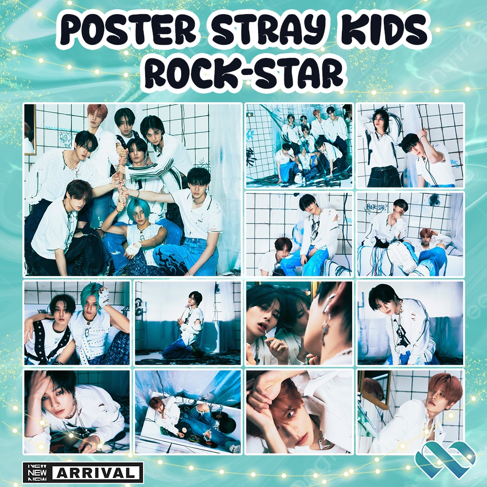 Jual Poster STRAY KIDS ROCK-STAR - Poster Kpop A4 A5 A6 Murah (Part A ...