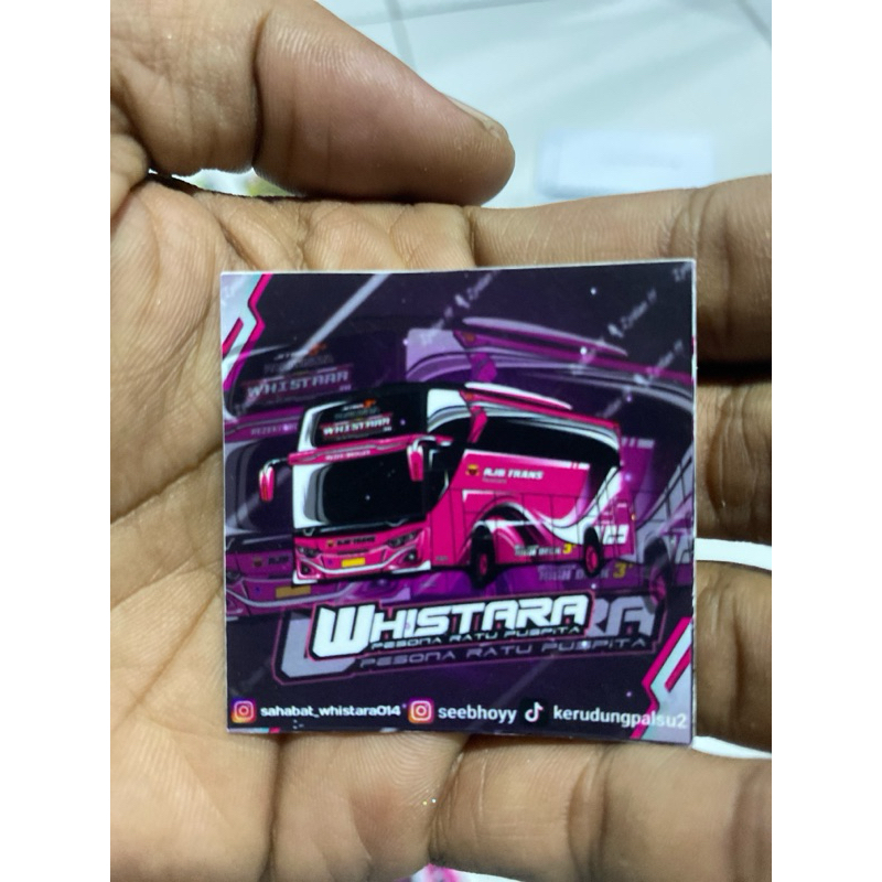 Jual stiker bus whistara rjb trans | Shopee Indonesia