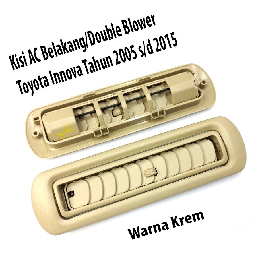 Jual Kisi-Kisi AC Double Blower Toyota Innova 2004-2015 Original Warna ...