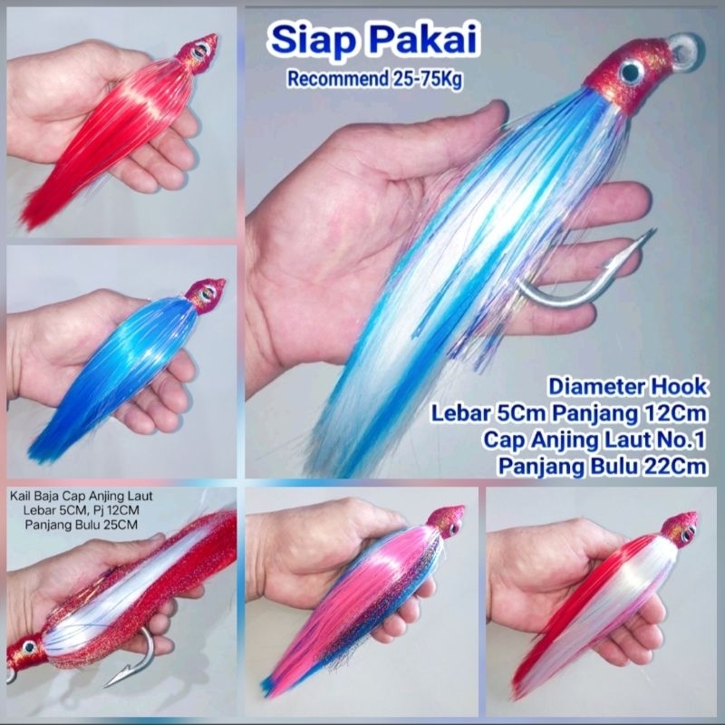 Jual umpan pancing tuna umpan pancing marlin umpan pancing trolling ...