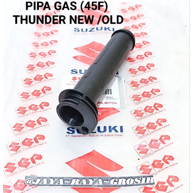 Jual PIPA GAS SUZUKI ( 45F ) ONLY SLONGSONG GAS THUNDER 125 LAMA ...